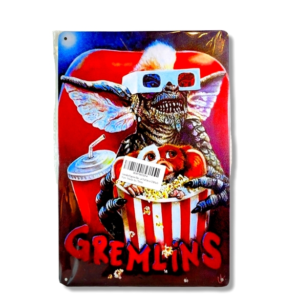 Source Unknown | Art | Gremlins Poster Tin Sign | Poshmark